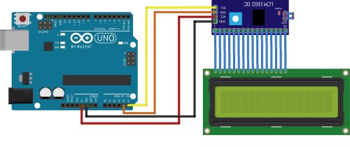 สอนการใช้งาน LCD 16×2 พร้อม I2C Interface กับบอร์ด Arduino UNO - The ...