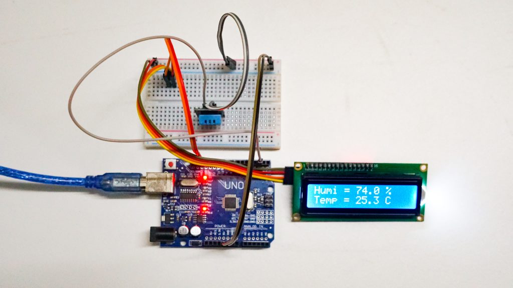 Arduino Uno And Dht11 To Lcd The Invention จุดไฟความคิดสร้างสรรค์ในตัวคุณ