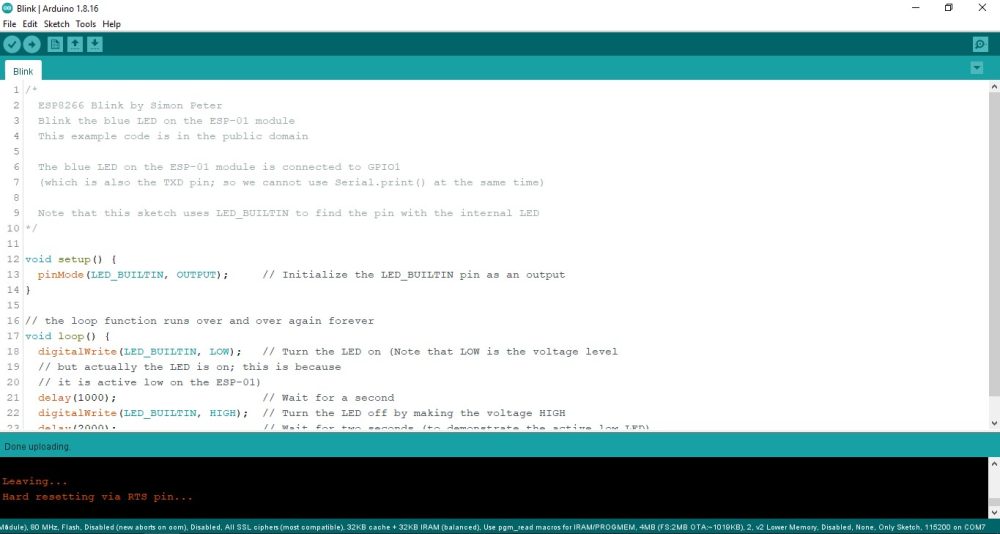 สอนการใช้งาน Nodemcu Esp8266 กับโปรแกรม Arduino Ide The Invention จุดไฟความคิดสร้างสรรค์ในตัวคุณ
