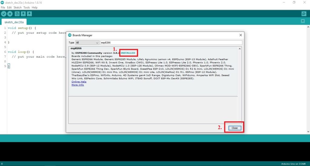 สอนการใช้งาน NodeMCU ESP8266 กับโปรแกรม Arduino IDE - The Invention ...