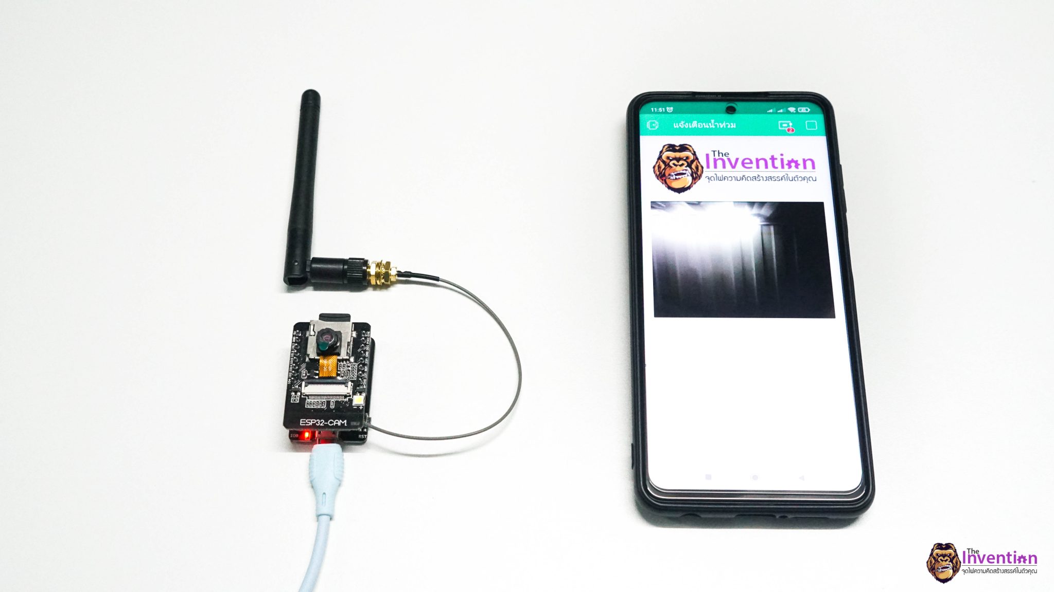 สอนทำ Esp32 CAM เป็น Video Streaming บนแอพ Blynk - The Invention - จุดไฟความคิดสร้างสรรค์ในตัวคุณ