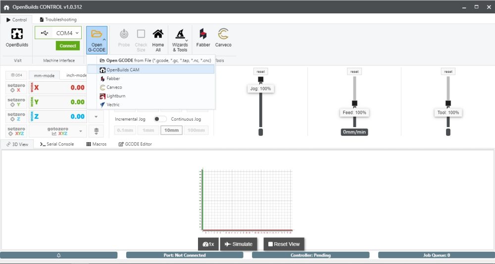 รีวิวหุ่นยนต์วาดรูป Robot Drawing ตอนที่ 2 : การใช้งาน Openbuilds ...