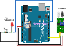 สอนใช้งานโมดูลเซ็นเซอร์ตรวจจับวัตถุ IR Infrared กับ Arduino UNO - The ...