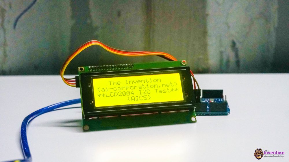 สอนใช้ Arduino ต่อจอแอลซีดี 20×4 ผ่านพอร์ต I2c กับบอร์ด Arduino Uno