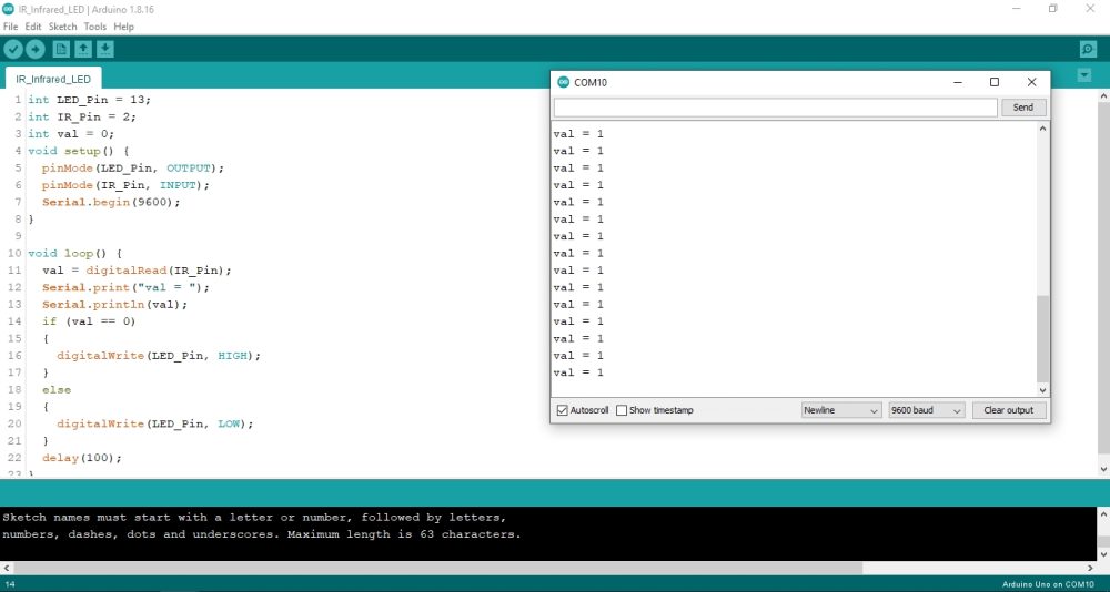 สอนใช้งานโมดูลเซ็นเซอร์ตรวจจับวัตถุ Ir Infrared กับ Arduino Uno The Invention จุดไฟความคิด