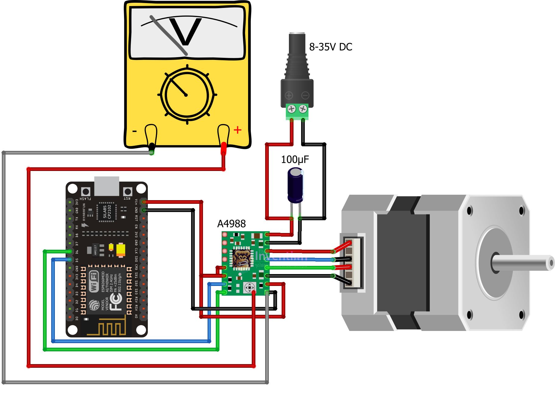 รีวิวโมดูล A4988 Stepper Motor Driver - The Invention - จุดไฟความคิด ...