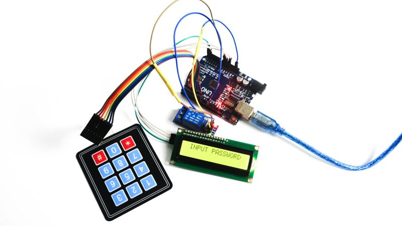 การใช้งาน Matrix Keypad 3×4 ใส่ Password สั่งงาน Relay - The Invention ...